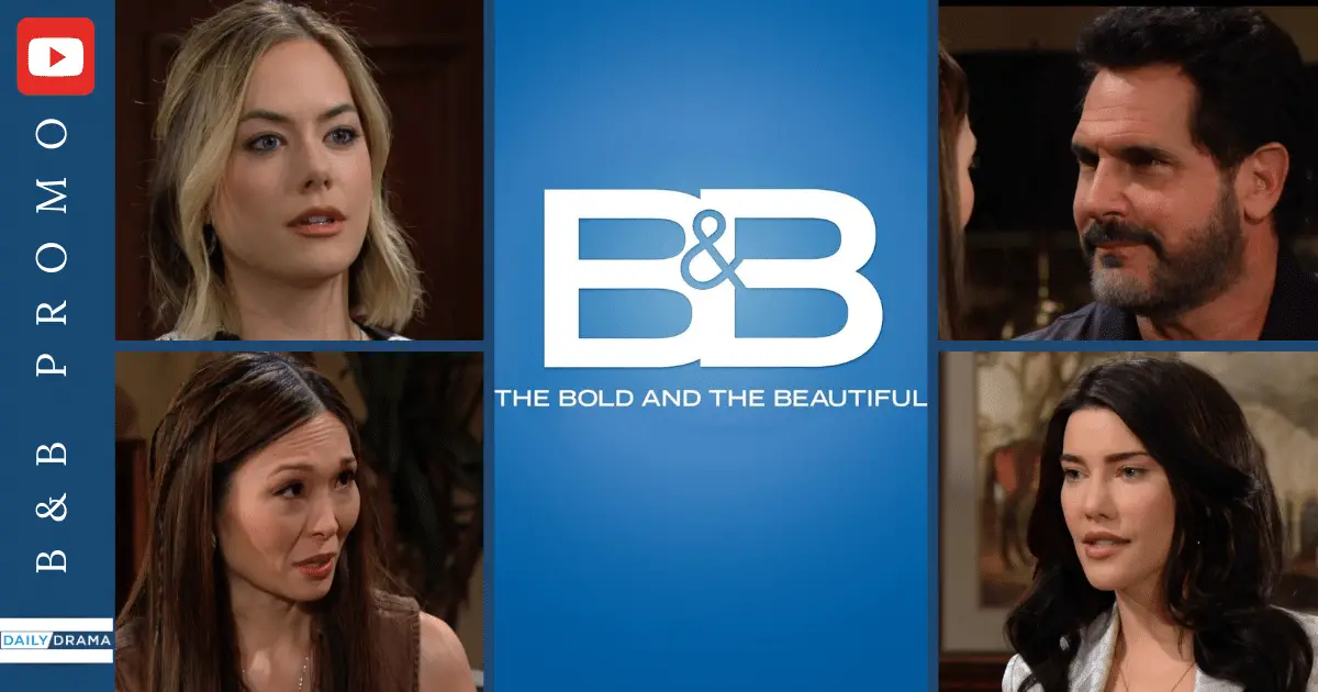 The Bold and the Beautiful Video Promo: Steffy Seeks To 86 Hope For The ...