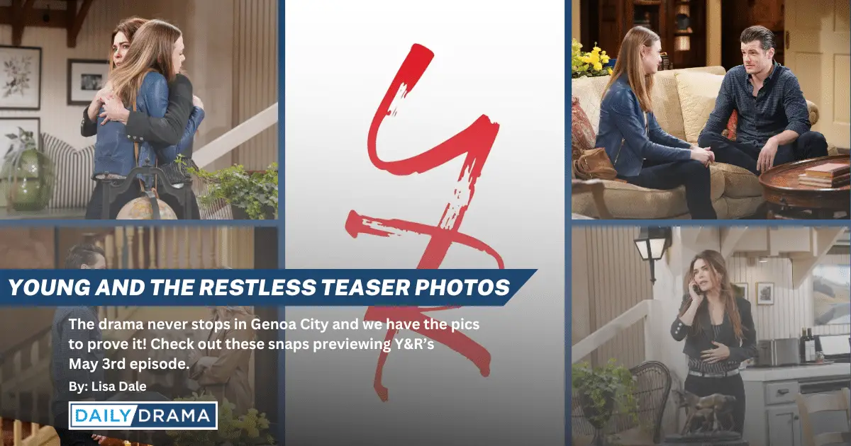 The Young and the Restless Teaser Photos: Claire Goes on an Apology Tour | Daily Drama