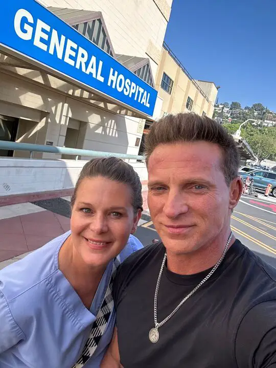 You'll Never Guess Who Steve Burton Ran Into Right Outside The Studio ...