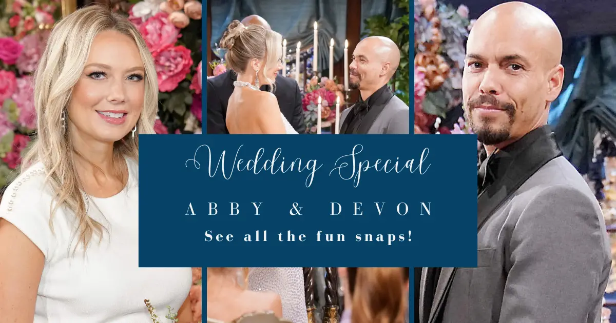 The Young and the Restless Stunning Wedding Special: Abby & Devon Take Their Vows [2024]
